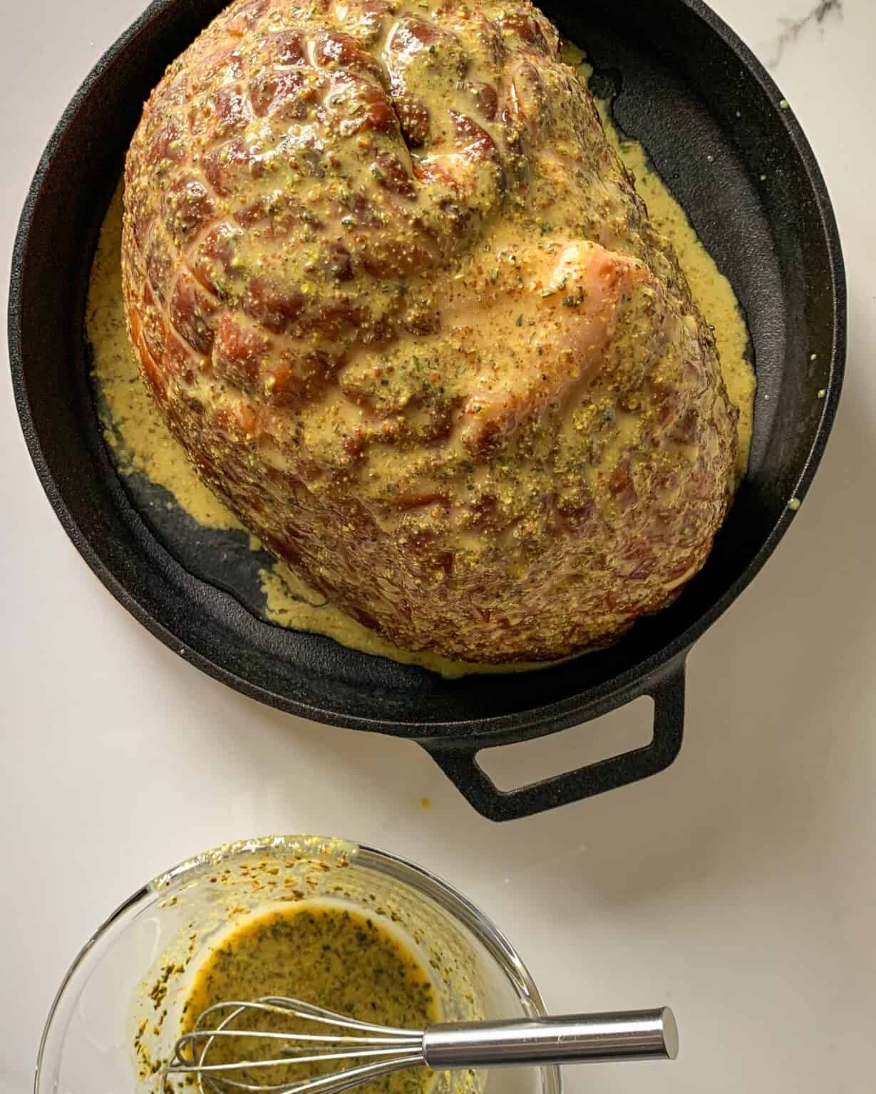 Wood-Fired Baked Ham with Brown Sugar Glaze - Zimmy's Nook