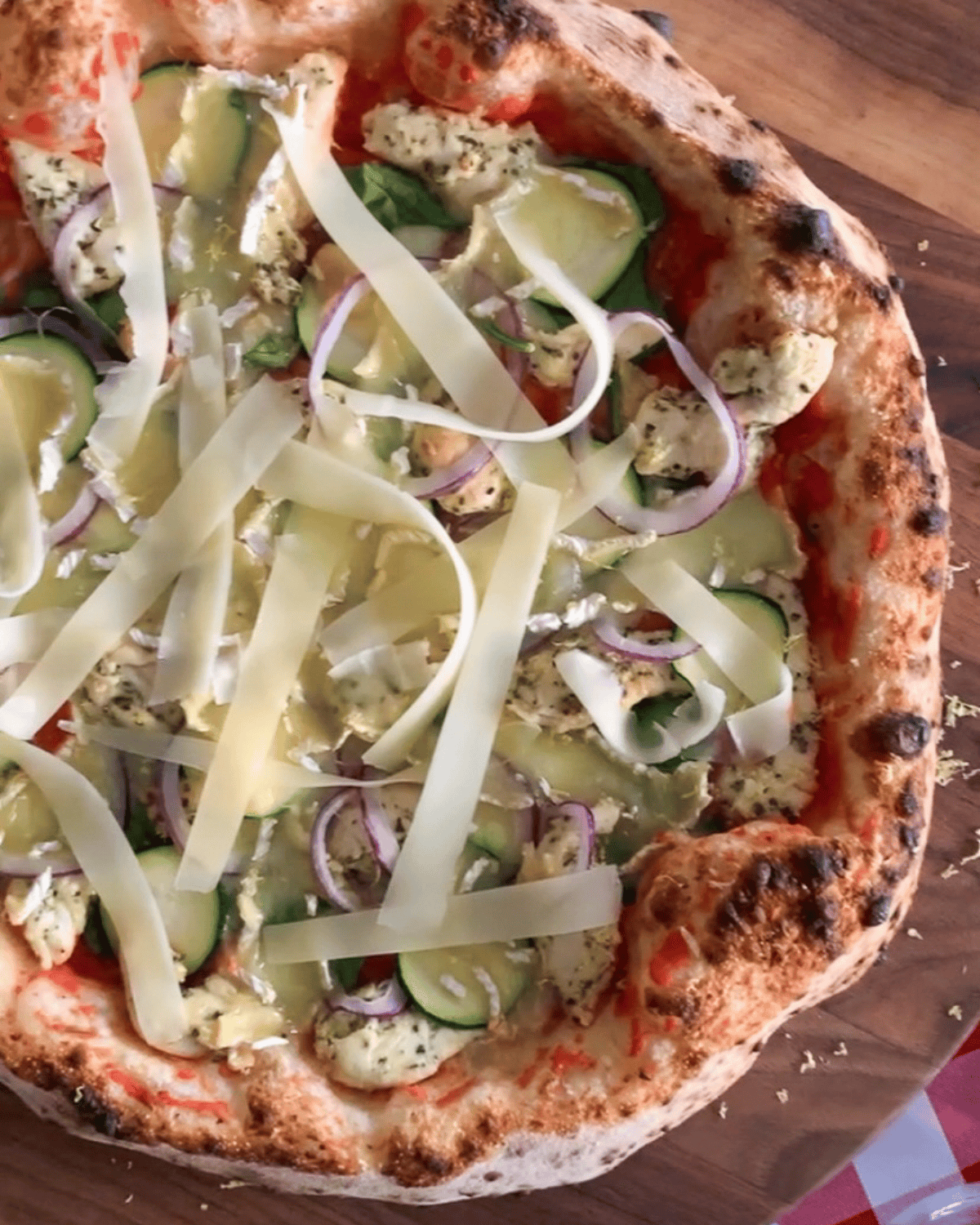 Lemon-Rosemary Chicken Pizza - Zimmy's Nook