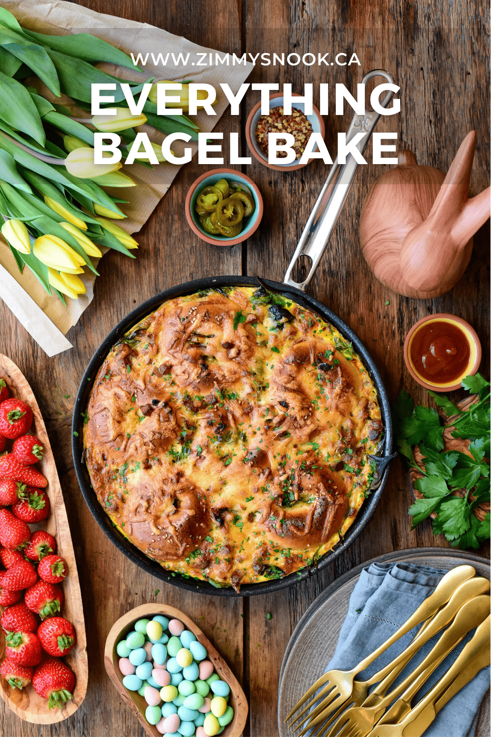 Everything Bagel Bake - Zimmy's Nook