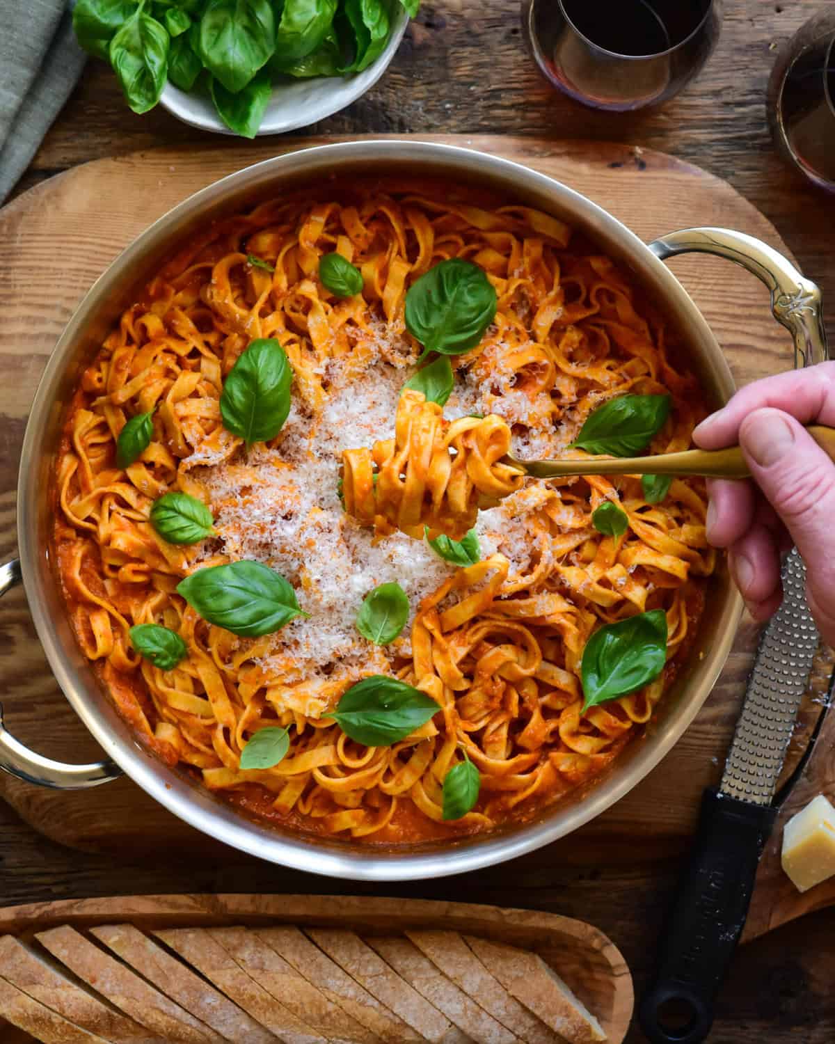 Homemade Fresh Pasta (With Semolina and All-Purpose Flour) - Zimmy's Nook
