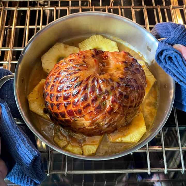 Hot Honey & Apple Cider Glazed Ham - Zimmy's Nook