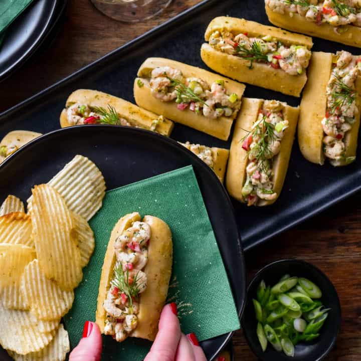 Mini Shrimp Rolls - Zimmy's Nook