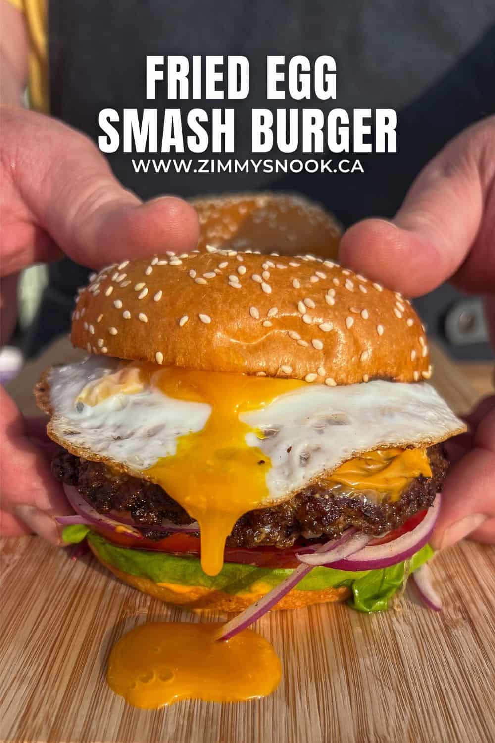Fried Egg Smash Burger - Zimmy's Nook