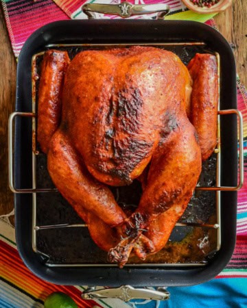 Roasted Turkey with Adobo Sauce - Zimmy's Nook