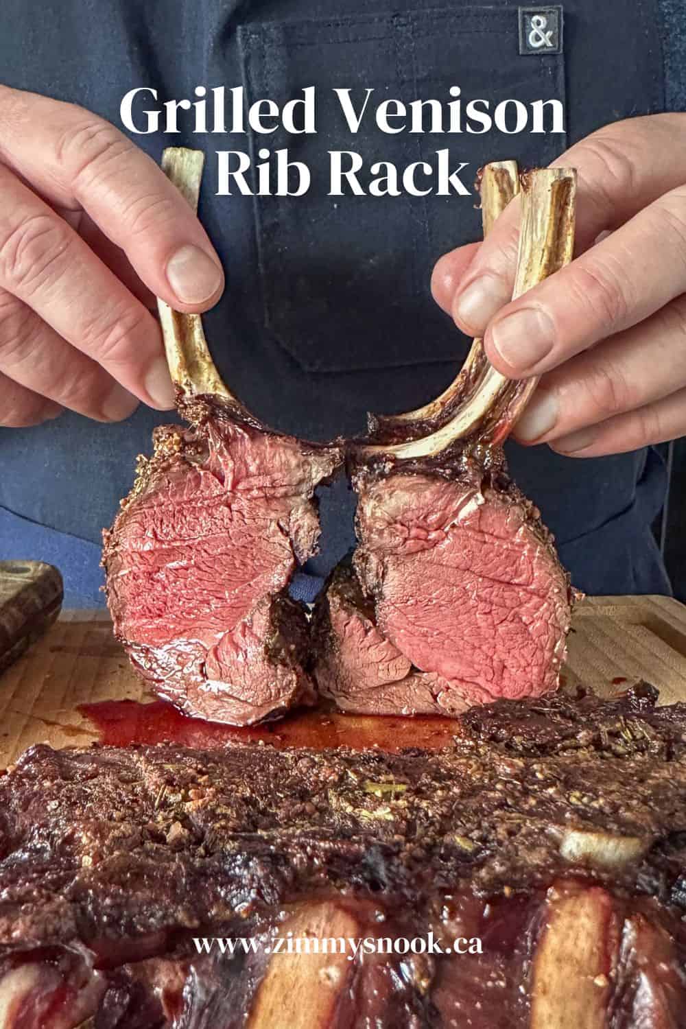 Grilled Venison Rib Rack - Zimmy's Nook